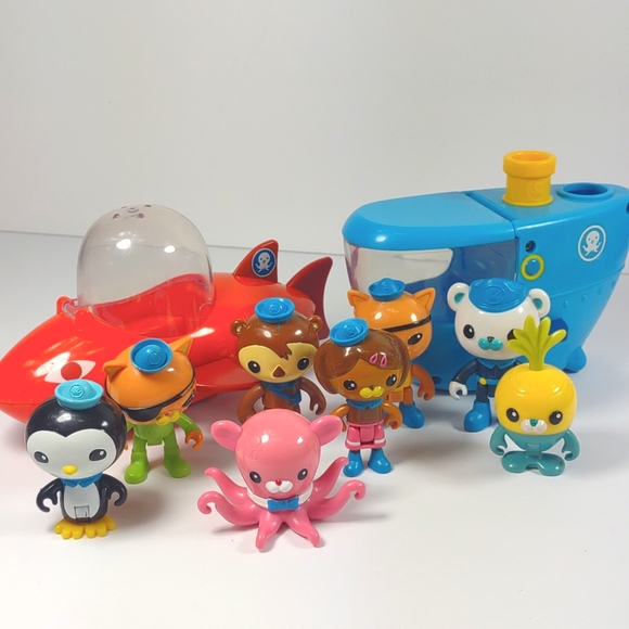 Mattel | Toys | Octonauts Figures Playset Lot Gup C B Kwazii Inkling ...